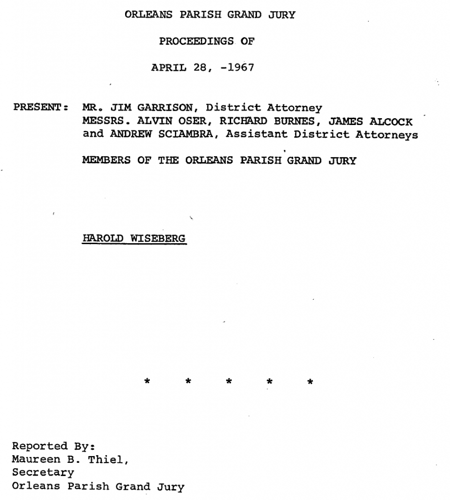 The Warren DeBrueys Oswald/FPCC report of 10/25/63 – The New JFK Show Blog